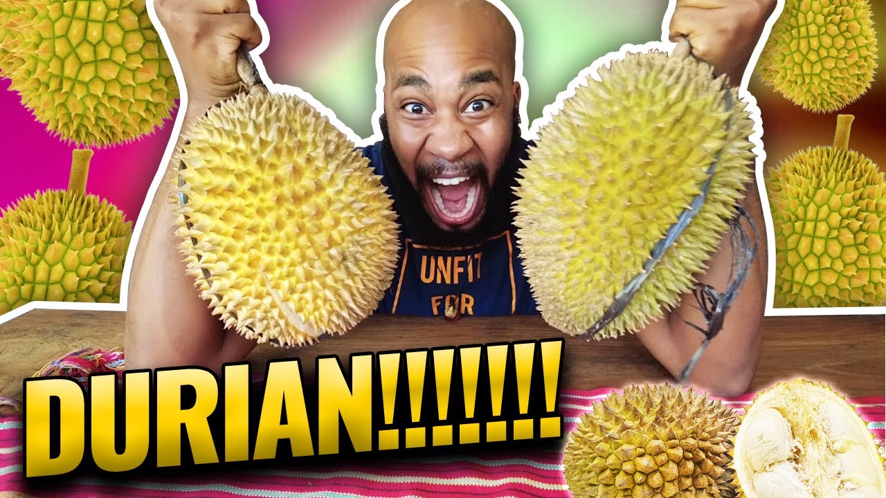 Trying Durian the Most Foul Smelling Fruit in the WORLD! - YouTube