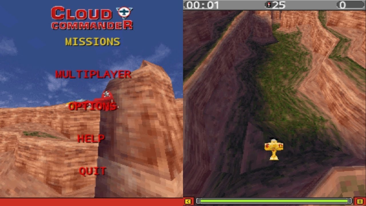 Cloud Commander - Прохождение Java/I-Mode игры - YouTube