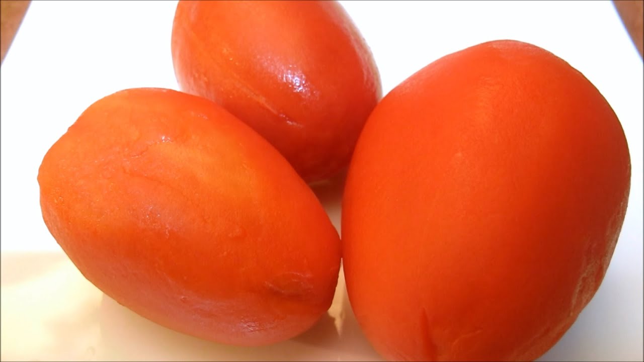 ⭐ Cómo pelar tomates facilmente ⭐ - YouTube