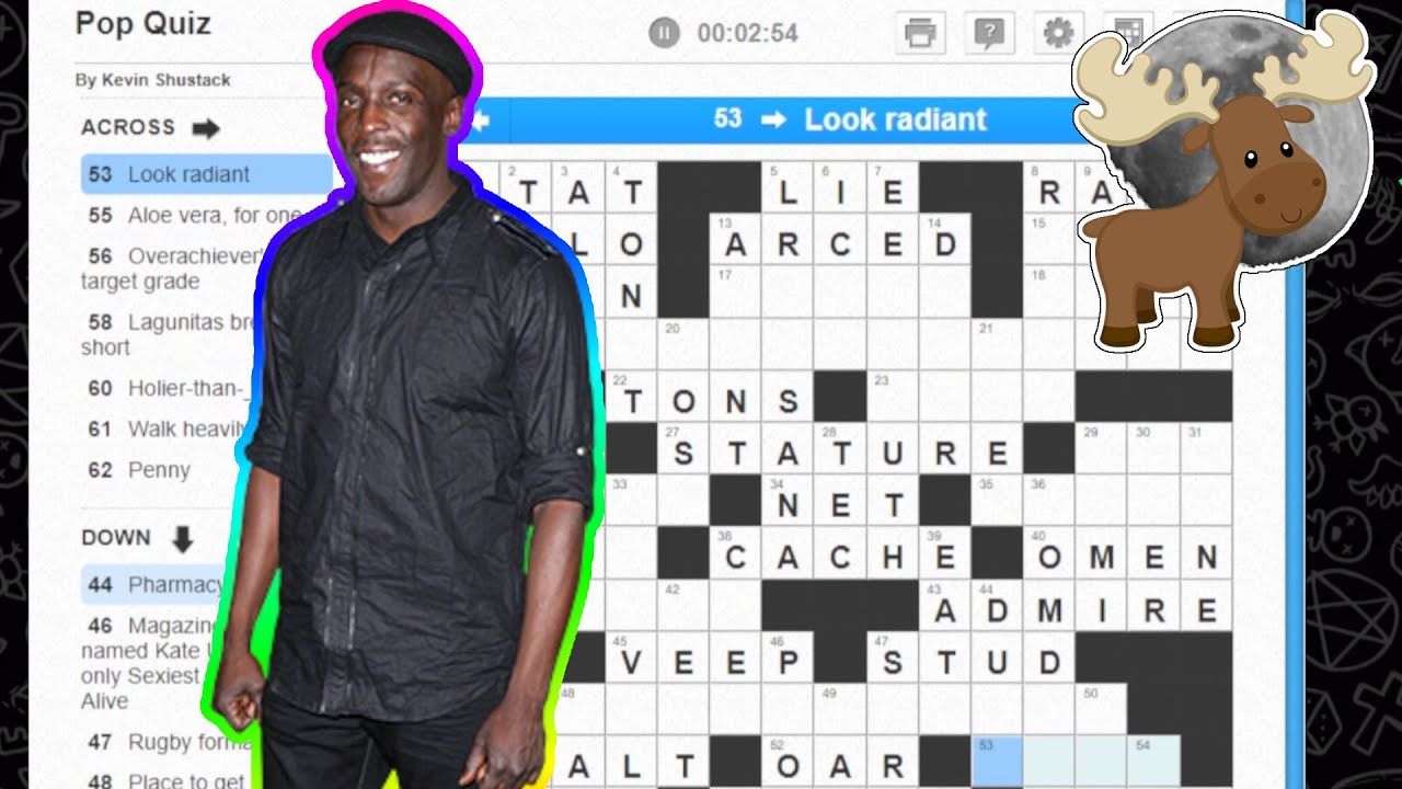 Crossword Time! 'Pop Quiz' Puzzle from July 04 2022 Soda Puns - YouTube