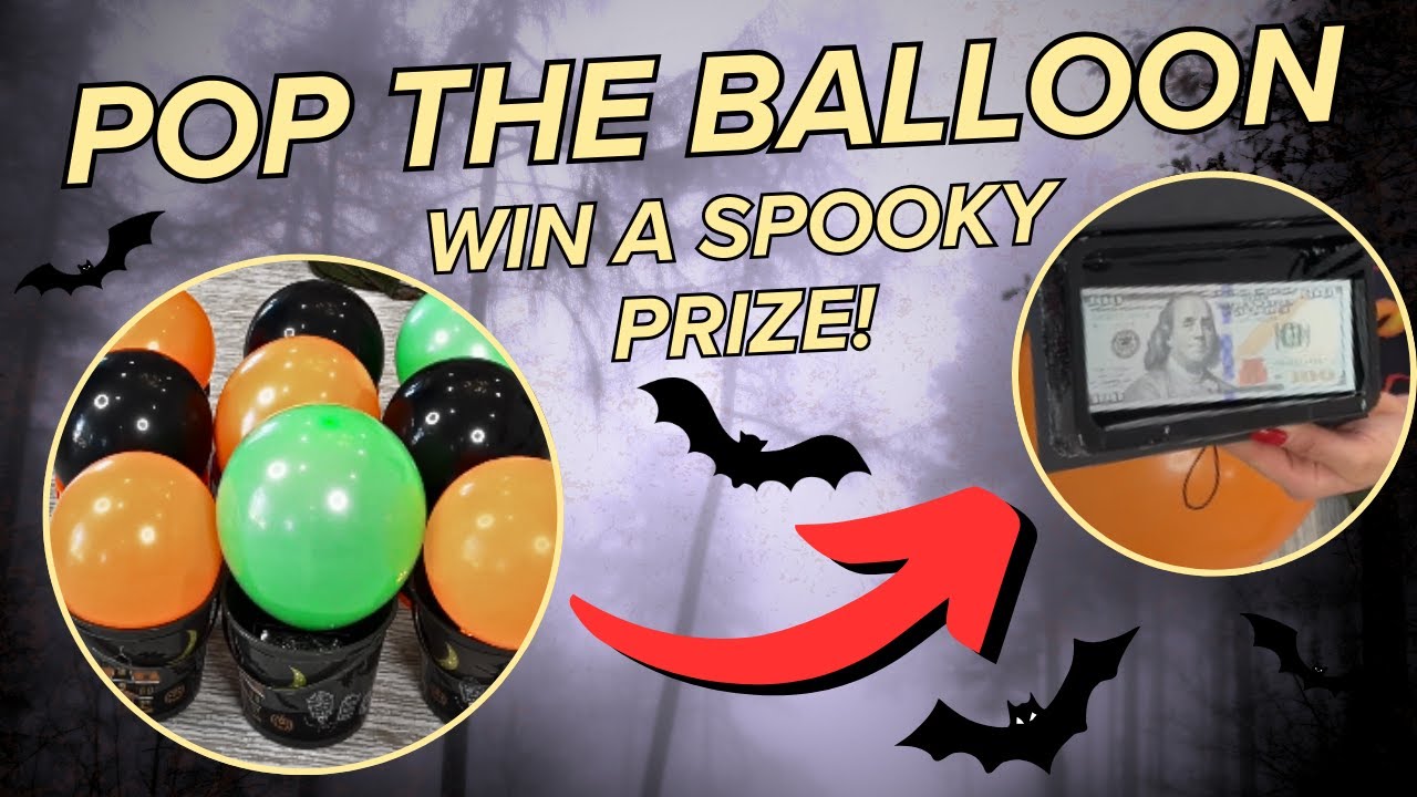 Pop The Balloon for a SPOOKY PRIZE! 🏆 - YouTube