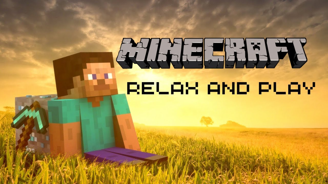 Minecraft RELAX and PLAY (no Commentary) Relaxing gameplay - YouTube