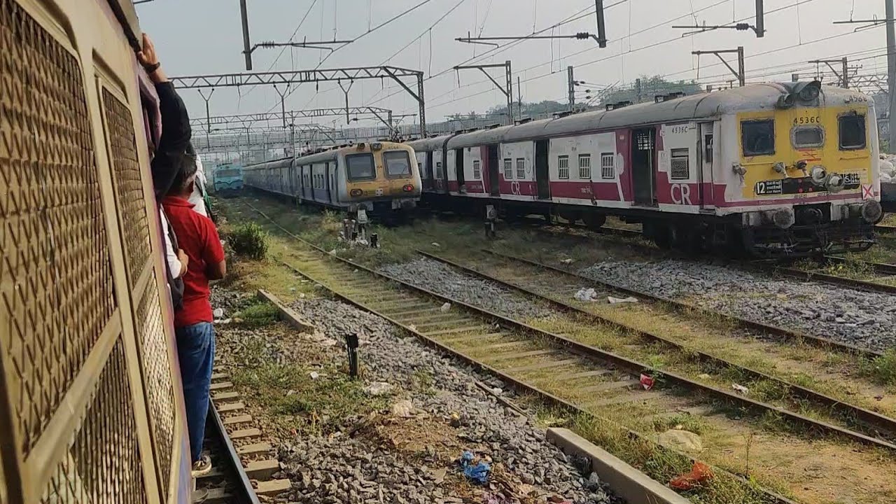 Mumbai Local Train Kurla To Vidyavihar. - YouTube