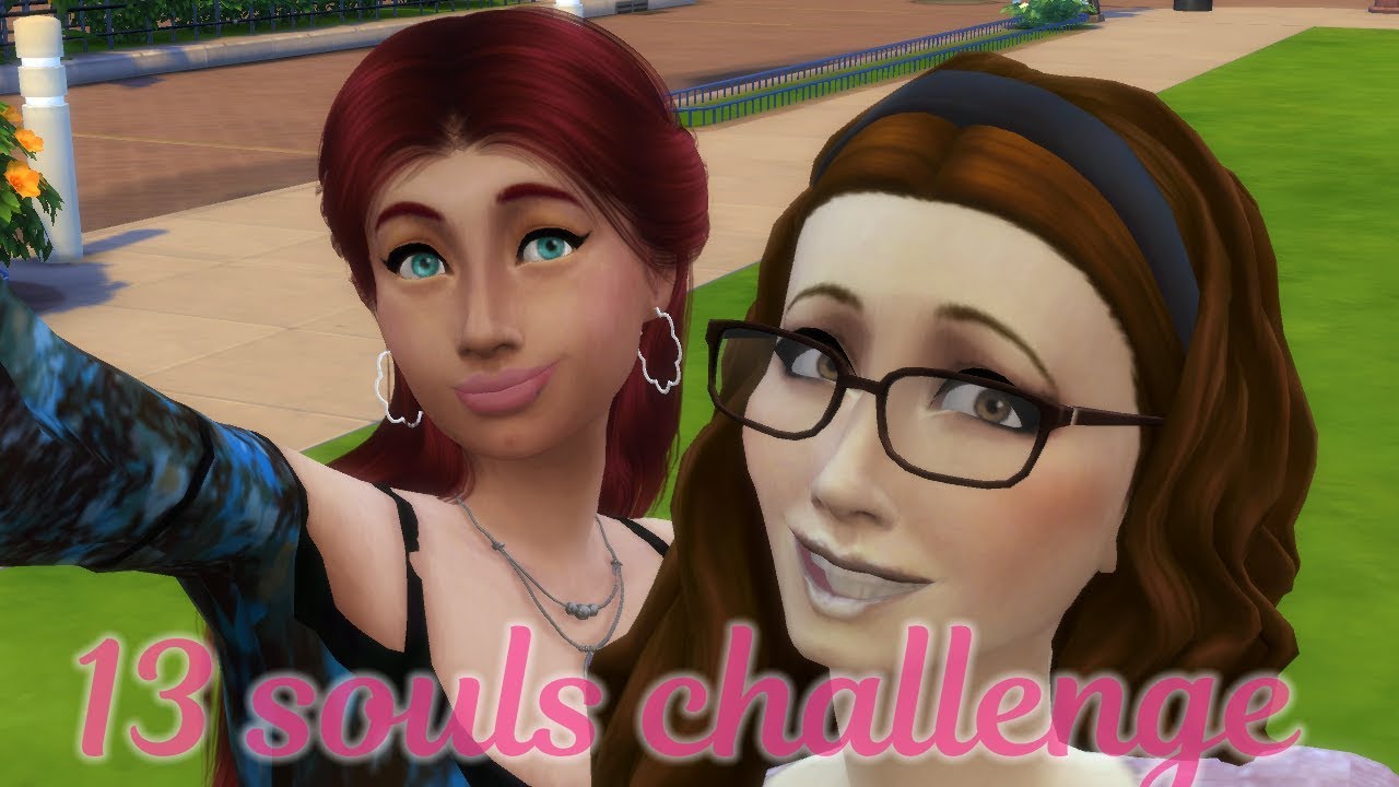 SIMS 4 ~ 13 SOULS CHALLENGE PT 8 ~ GHOST PARTY - YouTube