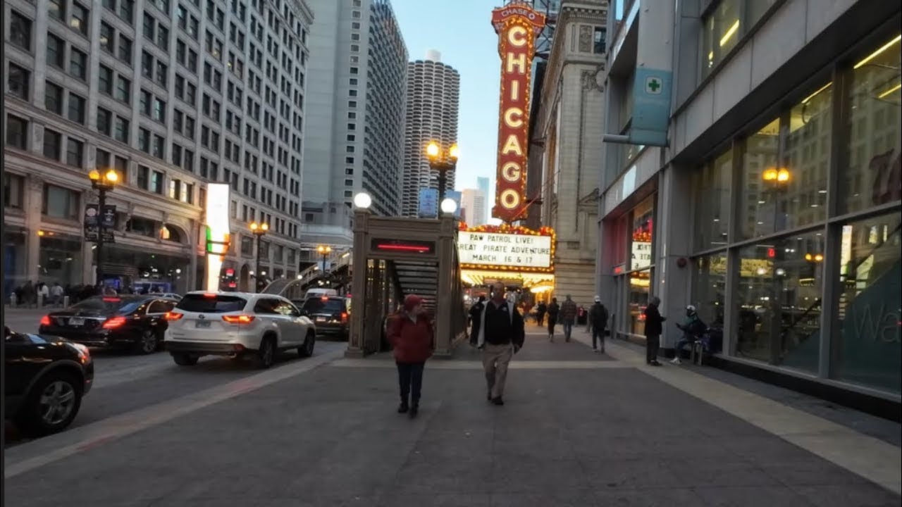 CHICAGO (USA) Walking Tour- STATE STREET - DOWNTOWN CHICAGO | 2025 | 4k ...