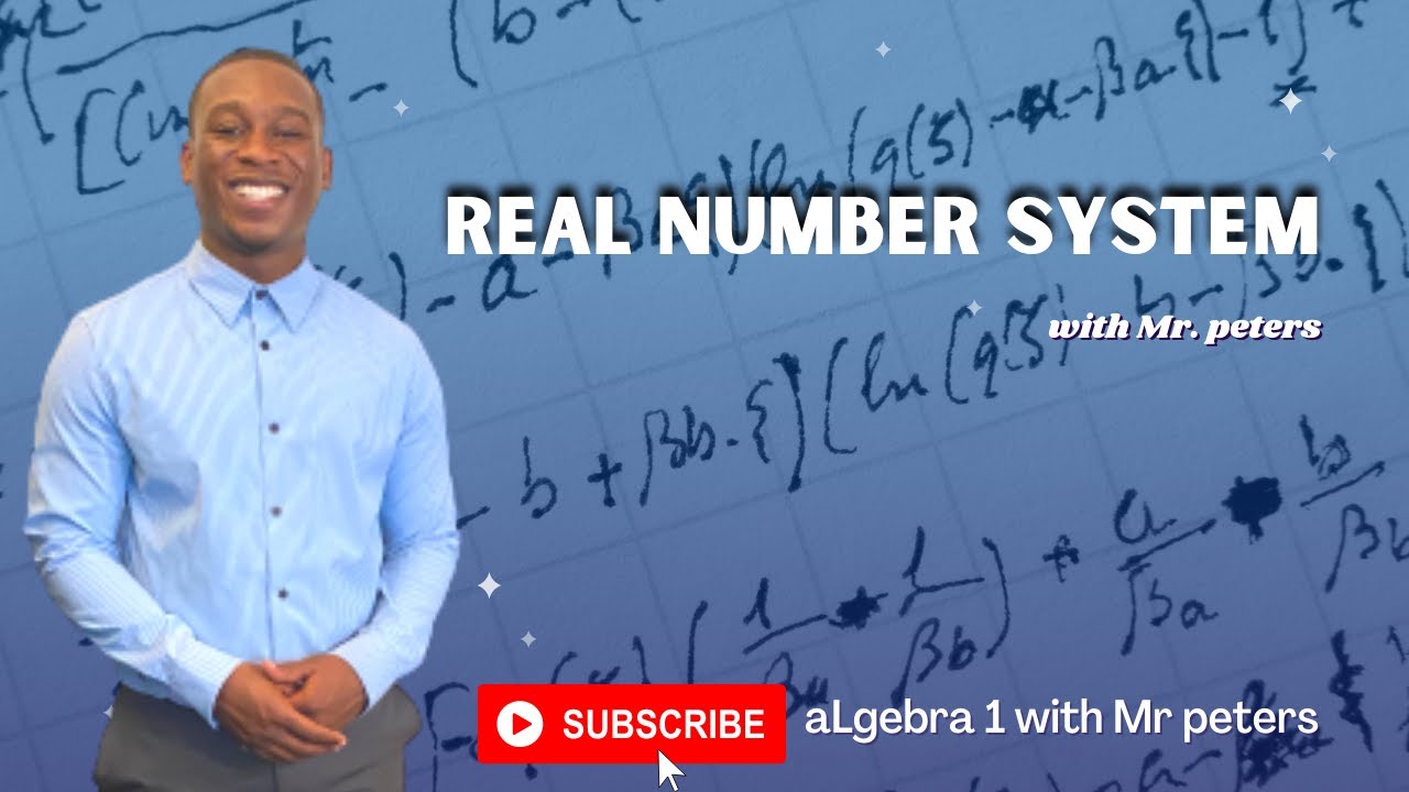 Real Number System || Rational & Irrational Numbers || Algebra-1 with ...
