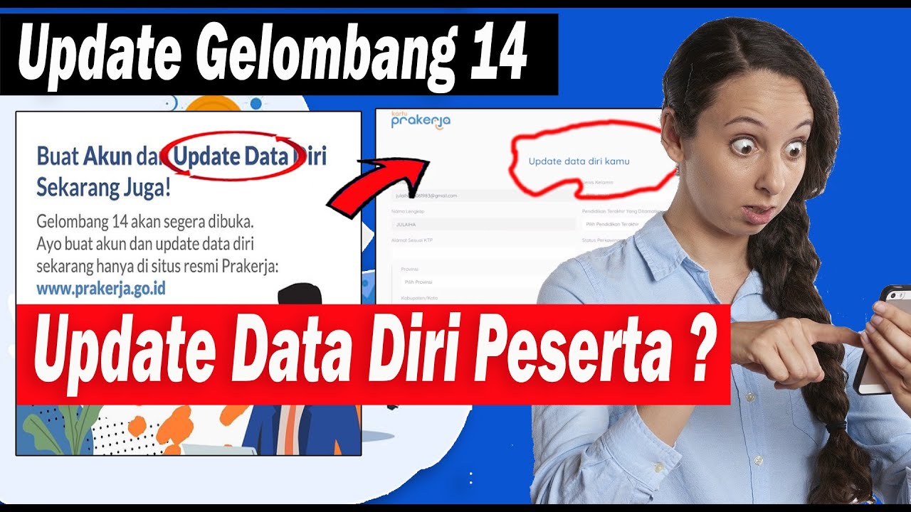 UPDATE HARI INI !! PESERTA GELOMBANG 14 WAJIB UPDATE DATA DIRI AGAR ...