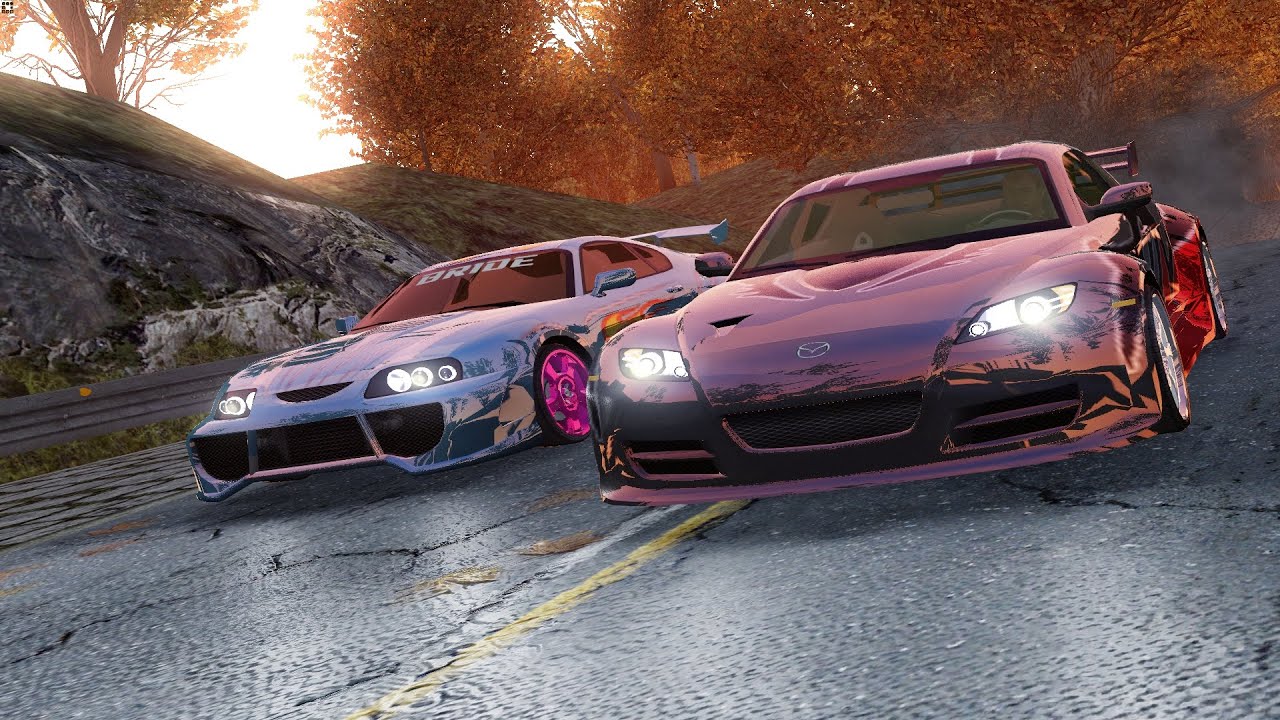 Need for Speed : Most Wanted w/ Ultimate Plak Graphics Mod _ Gameplay 3 ...