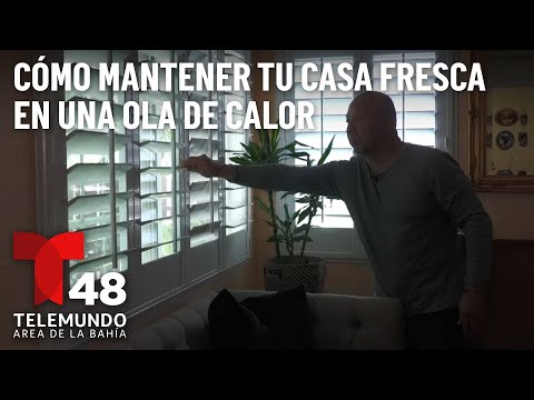 Recomendaciones para mantener tu casa fresca si no tienes aire acondicionado en una ola de calor