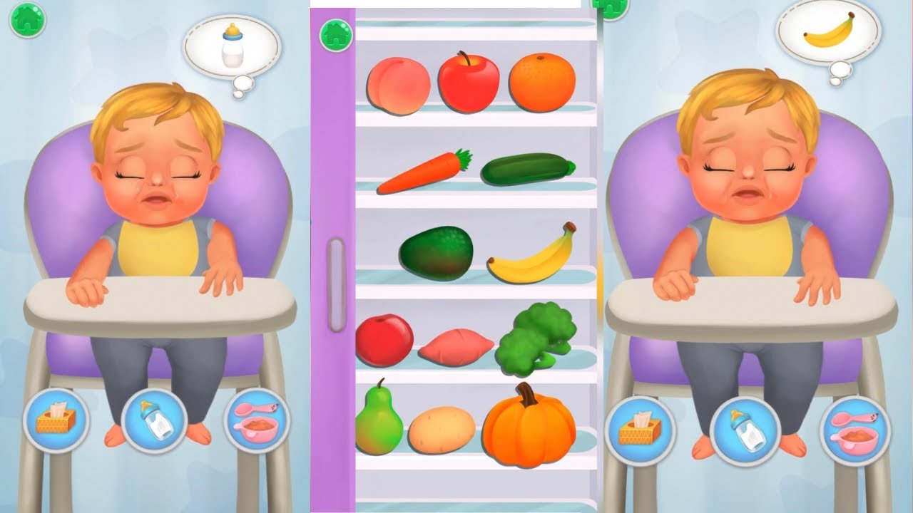 Baby cry - Chic baby2 , Dress up & car - best games for kids 2021 - YouTube