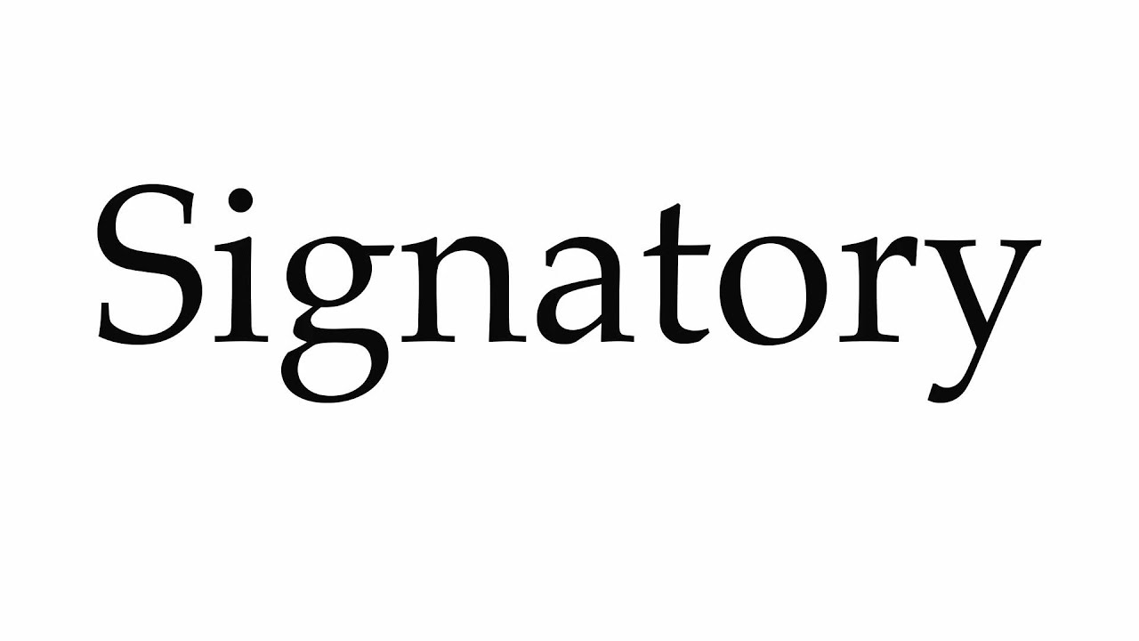 How To Pronounce Signatory YouTube how-to-pronounce-signatory-youtube