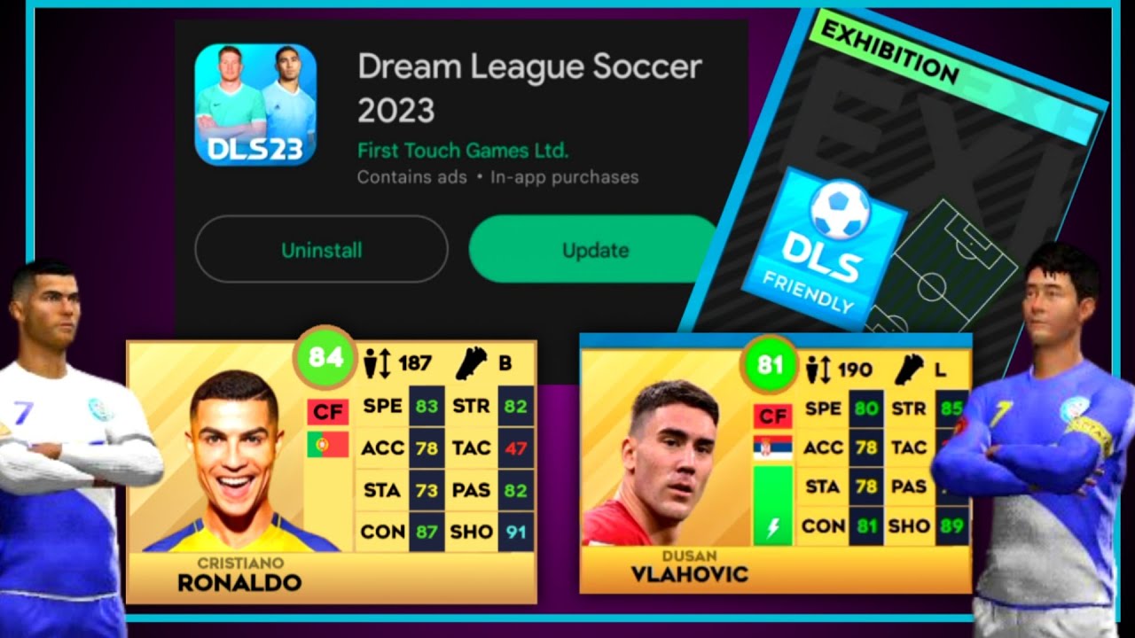 DLS 23 New Update | Cristiano Ronaldo New Card 😱 | New Features Added ...