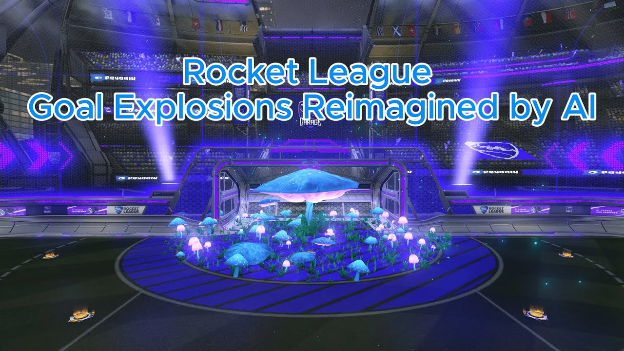Rocket League Goal Explosions Reimagined by AI - YouTube