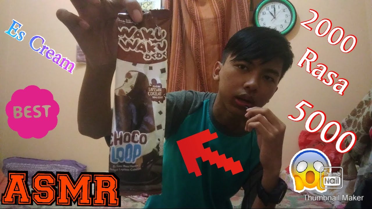 ASMR Es Krim 2000 Rasa 5000 Enak Bet Dah Gk Boong || Autonomous sensory ...