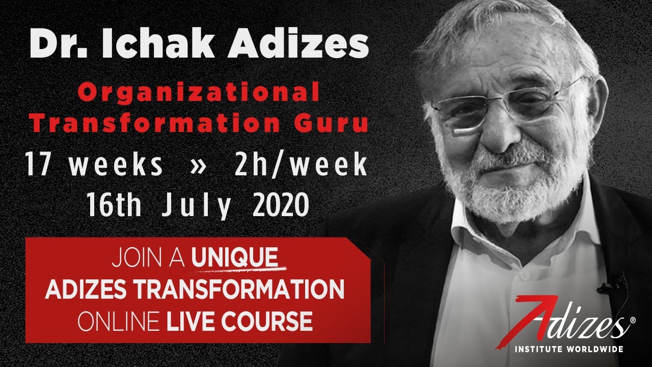 Video to clients - Dr. Ichak Kalderon Adizes - YouTube