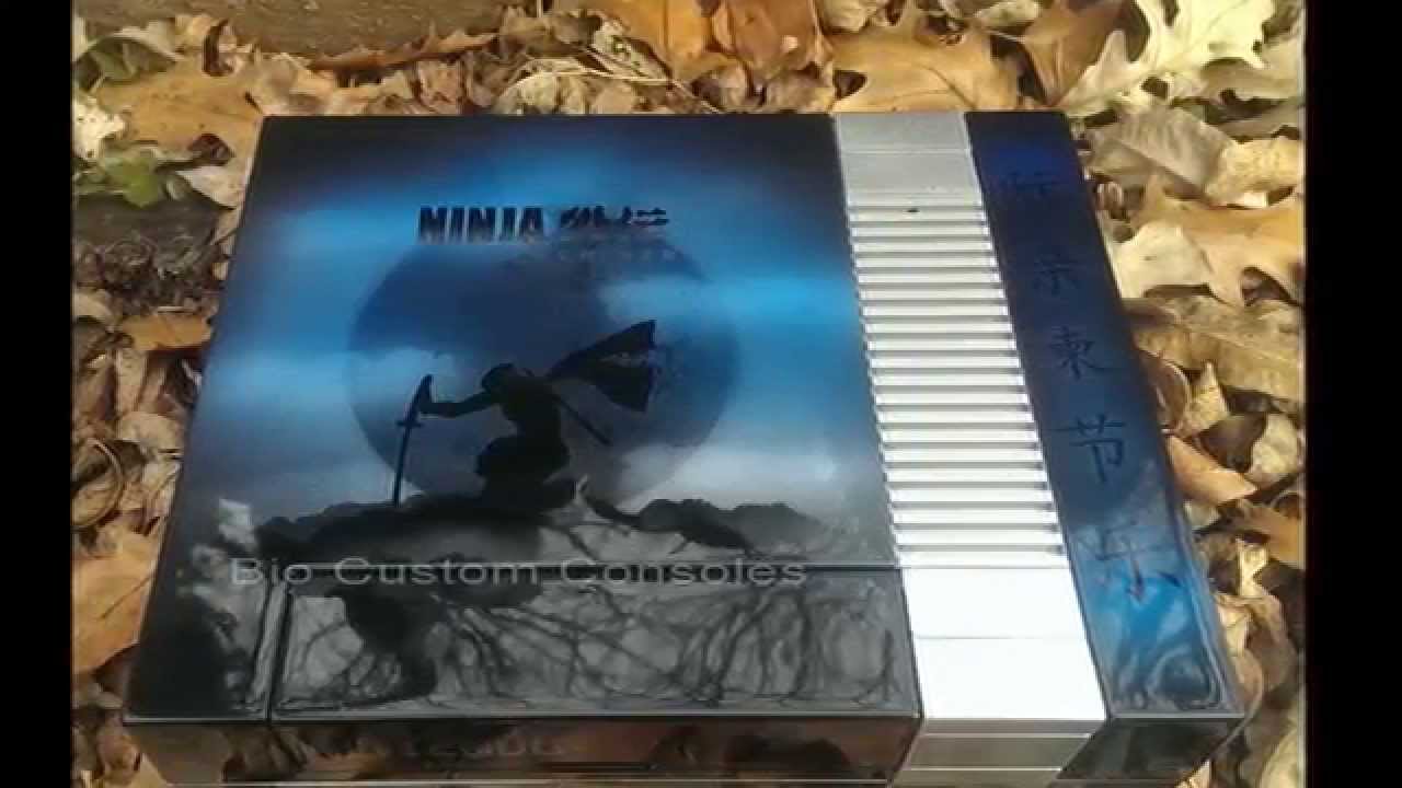 Custom Ninja Gaiden Nintendo NES Controller & Console - YouTube