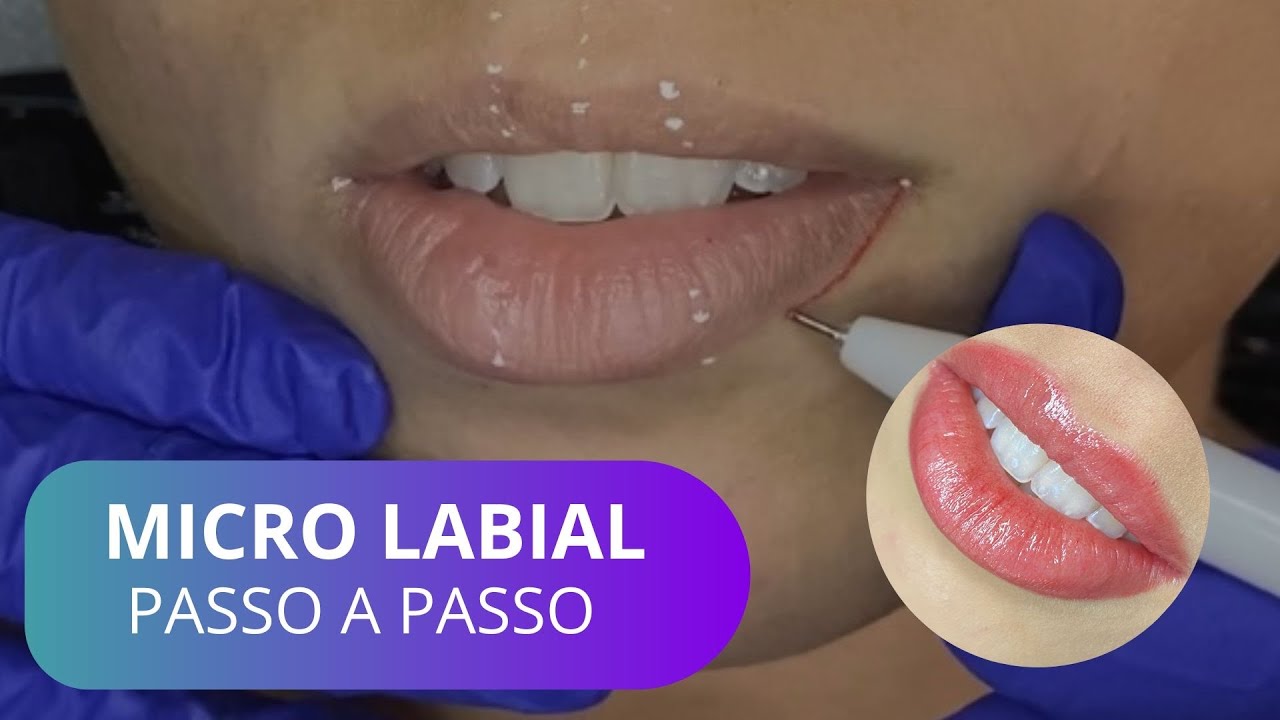 Aula completa de Micropigmentação Labial - YouTube