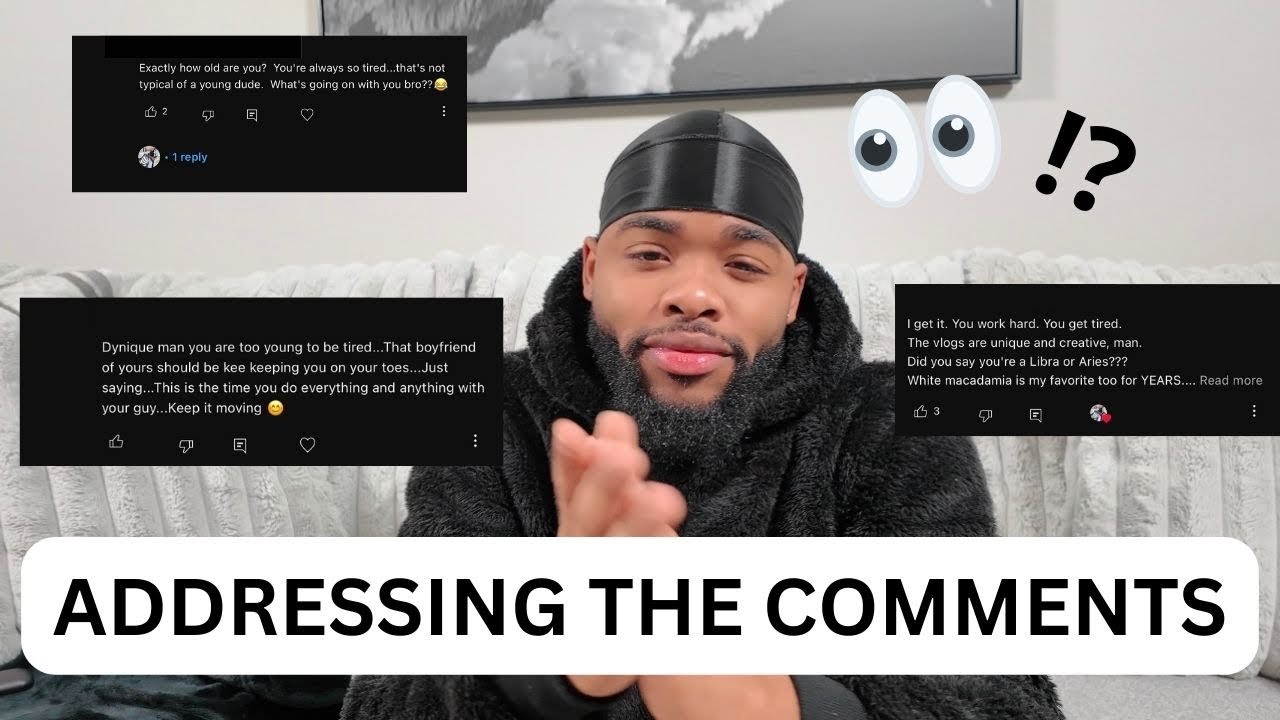 Addressing The Comments (Gets Intense) - YouTube