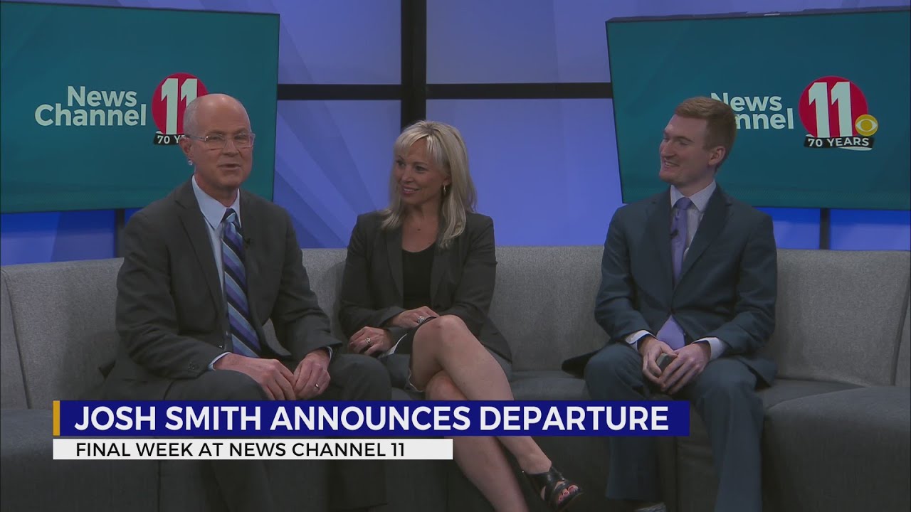 Josh Smith departing News Channel 11 - YouTube