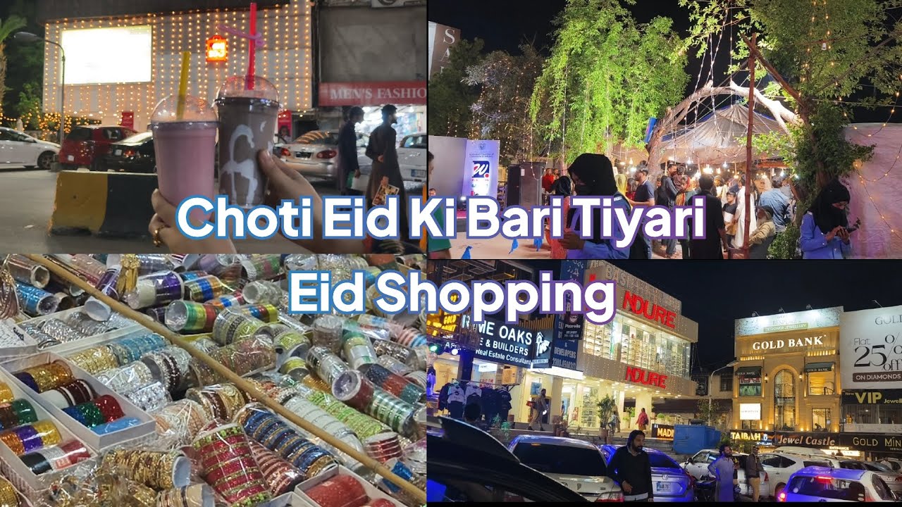 Choti Eid aki Bari Tiyari | Eid Shopping | Choti Eid Shopping#video # ...