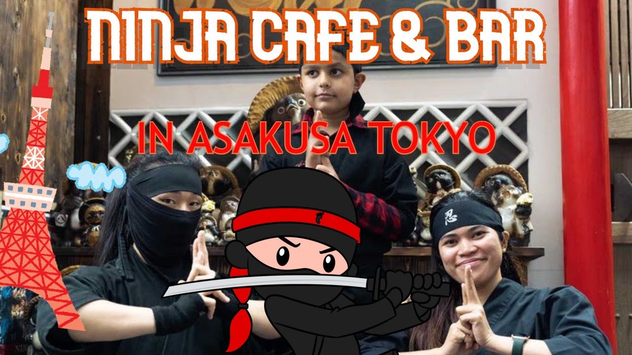 JAPANESE NINJA CAFE (Tokyo Daily) - YouTube