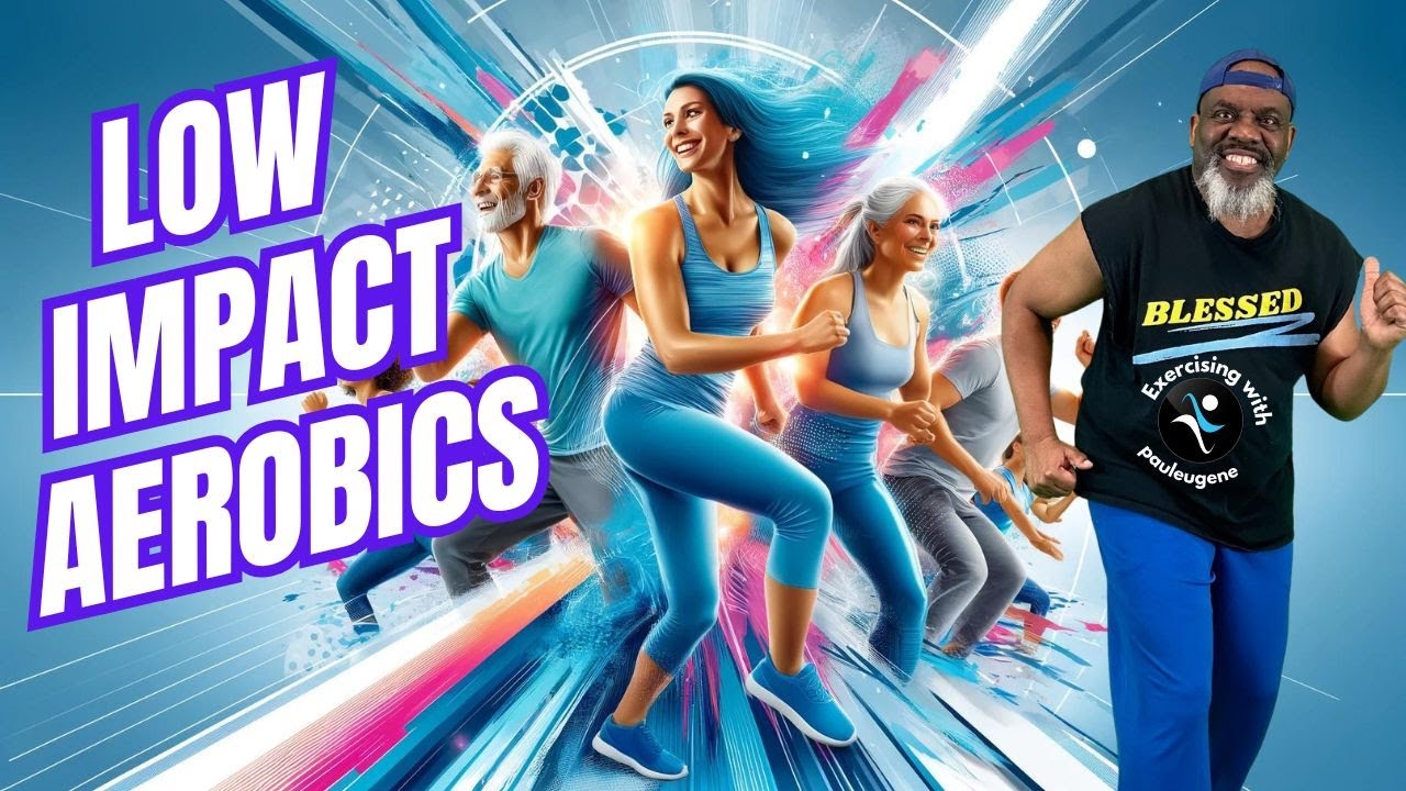24-Minute Low Impact Aerobics Cardio Walk Workout | All Fitness Levels ...