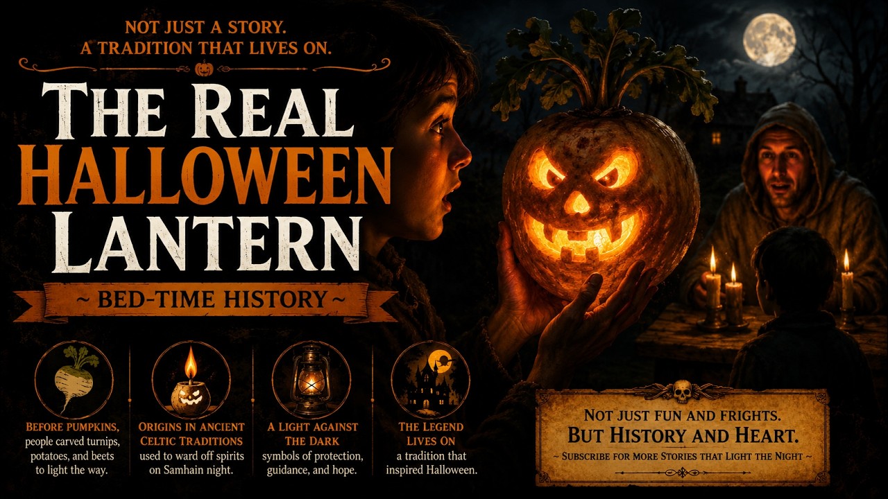 Why the FIRST Jack O' Lanterns were Carved From Turnips not PUMPKINS ...