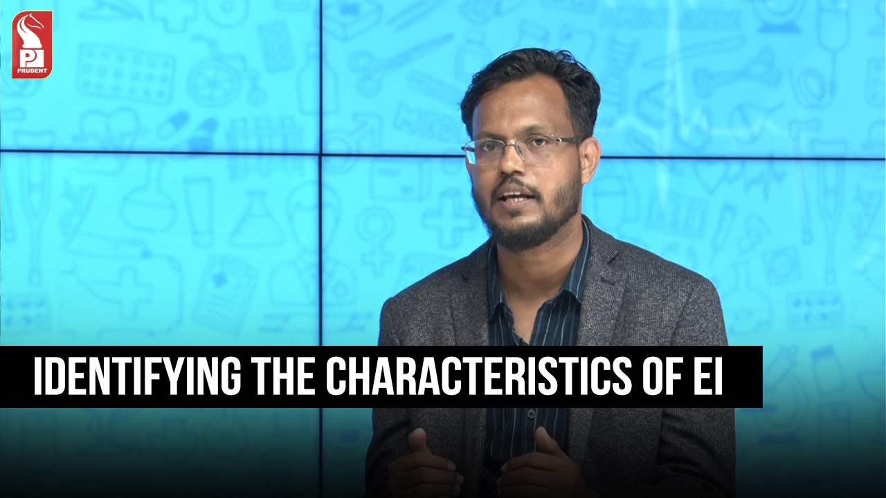 Identifying the Characteristics of EI | Vithoba Mhalkar | shorts | Prudent - YouTube