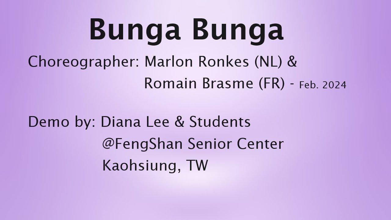 Bunga Bunga Demo & Walkthrough - Line Dance - YouTube