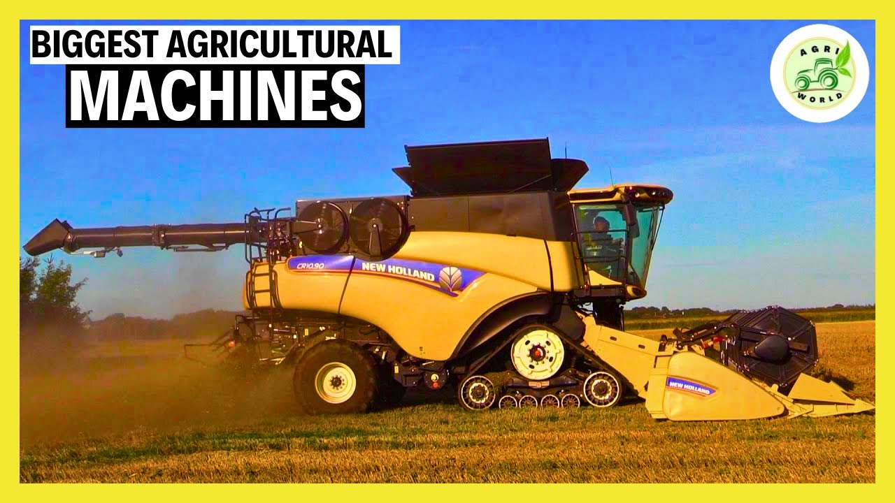 Top Biggest Agricultural Machines | Biggest Agricultural Machines - YouTube