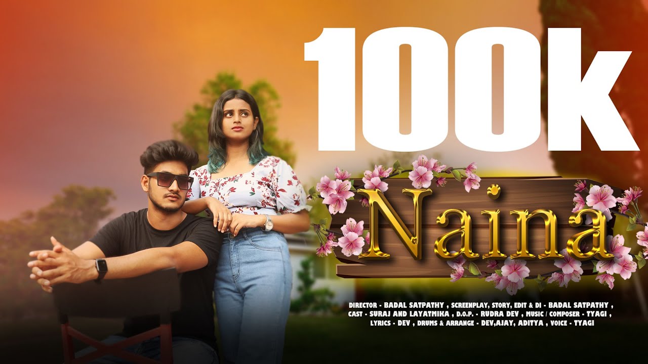 Hey Tor Naina / Full Music Video / Suraj & Layatmika / 4K - YouTube