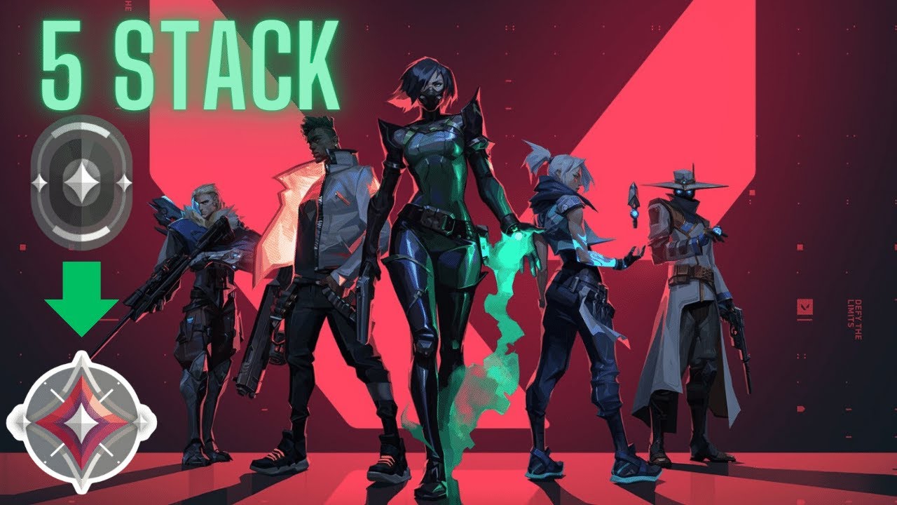 5 R6 players trying to hit Immortal | 5 stack Challenge | Valorant ...