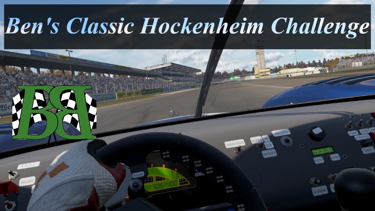 3D Discord Challenge. Project Cars 2 On Classic Hockenheim In GT1 ...