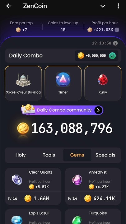 Zen Coin 18 November combo card #zencoindailycombo - YouTube