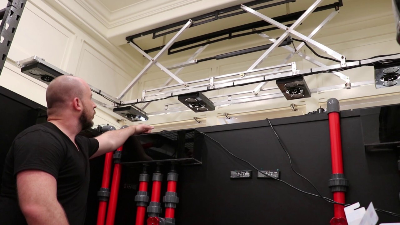 Custom Light Bar Built for 600 Gallon L-Shaped Tank - YouTube