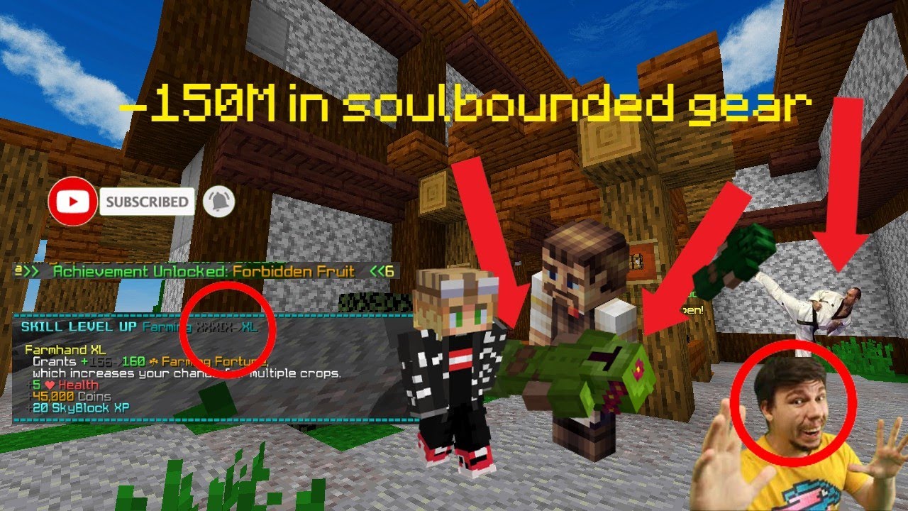 Getting Farming 40 + Fermento armor (hypixel skyblock) - YouTube