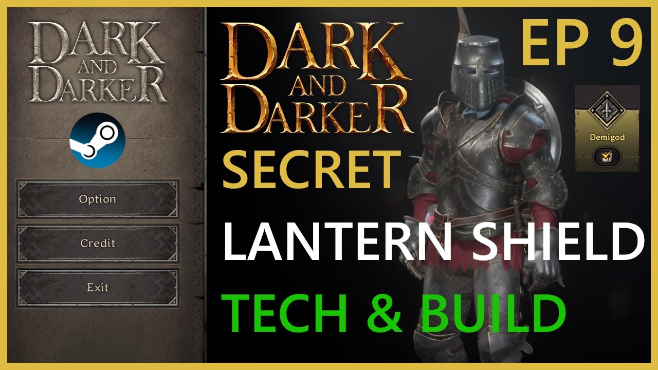 Secret Lantern Shield Tech Nobody Knows About | Dark and Darker | POV EP 9 - YouTube