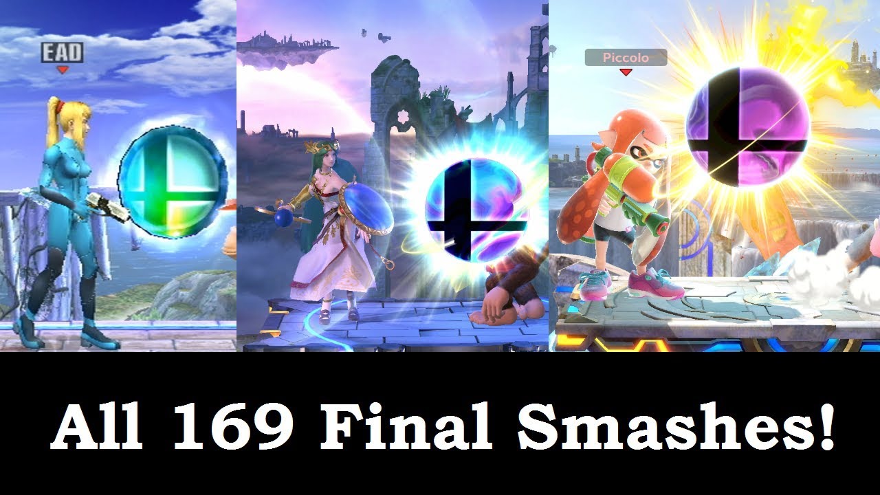 All 169 Final Smashes in the Super Smash Bros. Games - YouTube