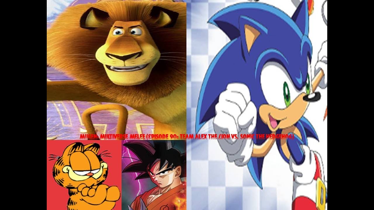 Mugen: Multiverse Melee (Episode 90: Team Alex the Lion VS. Sonic The ...