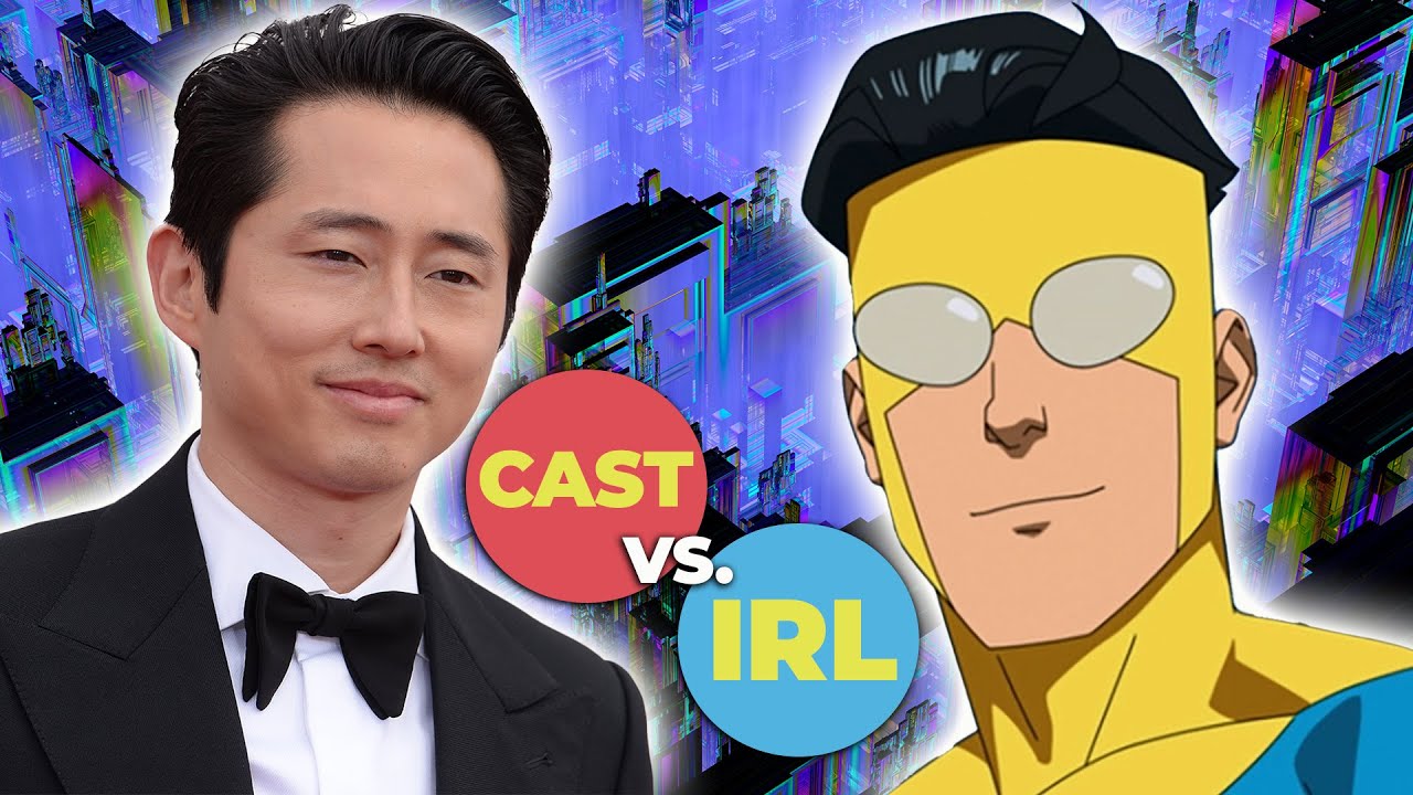 Invincible Cast in real life! Steven Yeun is Invincible but who else is ...