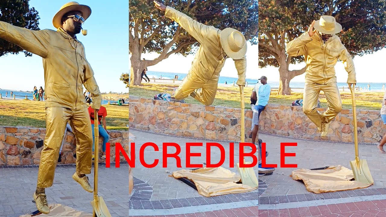 Incredible Moment Michael Gold Floats in the Air to wow fans in Cape ...