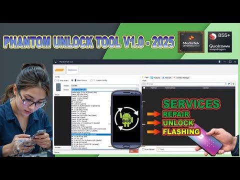 Phantom Tool V1.0 - 2025 | Frp Bypass/Imei Repair | Qualcomm-Mediatek ...