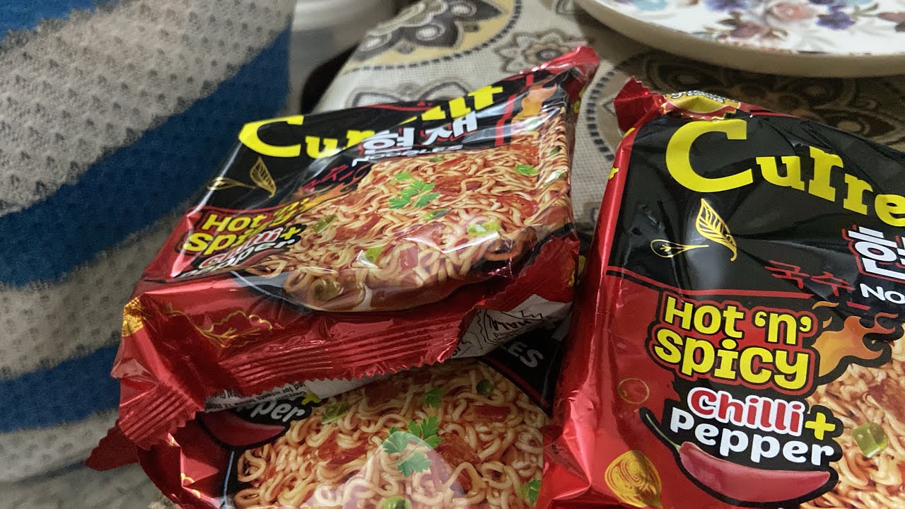 How to cook current Hot ‘n’ spicy chilli +pepper noodles#easyrecipe🔥 ...
