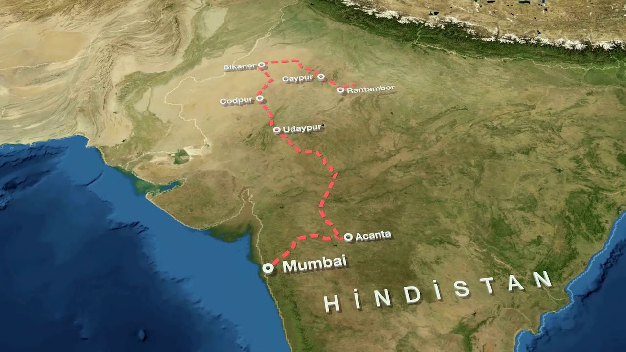 MOTION GRAPHIC INDIA MAP 3D - YouTube