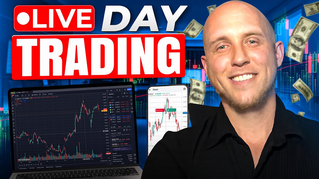 Live Day Trading | Nasdaq | Real Money | 12.1.25 - YouTube