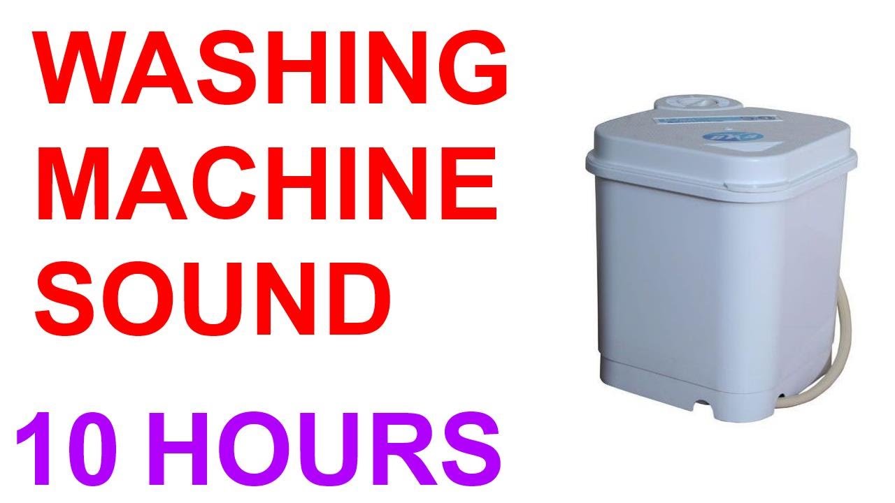 №25 Sound of washing machine - 10 hours. Sound for sleep, sleep noise ...