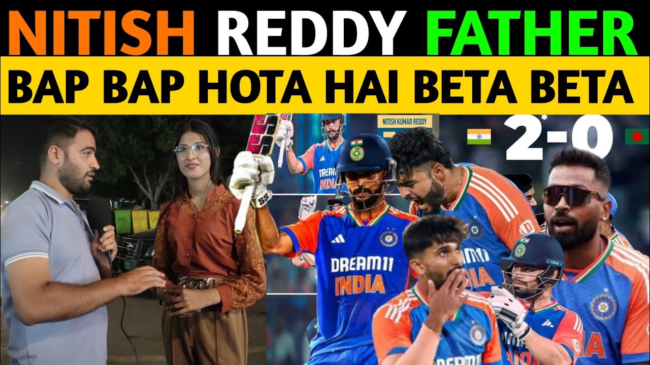 NITISH REDDY 74(34) FATHER OF CRICKET I INDIA CRUSHED BANGLADESH I NITISH BOWLING 2-23 PAK ...