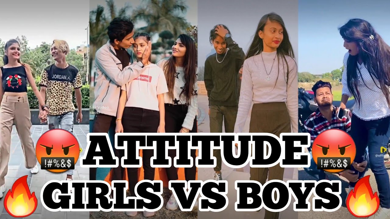 🔥Best Attitude Reels Video🔥New Instagram Trending Video🔥GIRLS VS BOYS ...