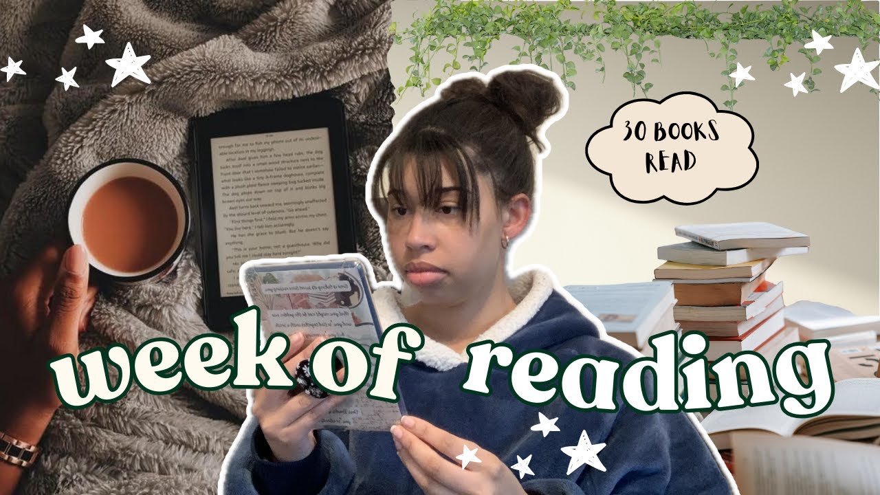 a week in my life of READING📖 🌹 - YouTube