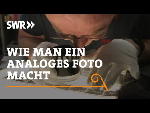 Wie man ein analoges Foto macht | SWR Handwerkskunst